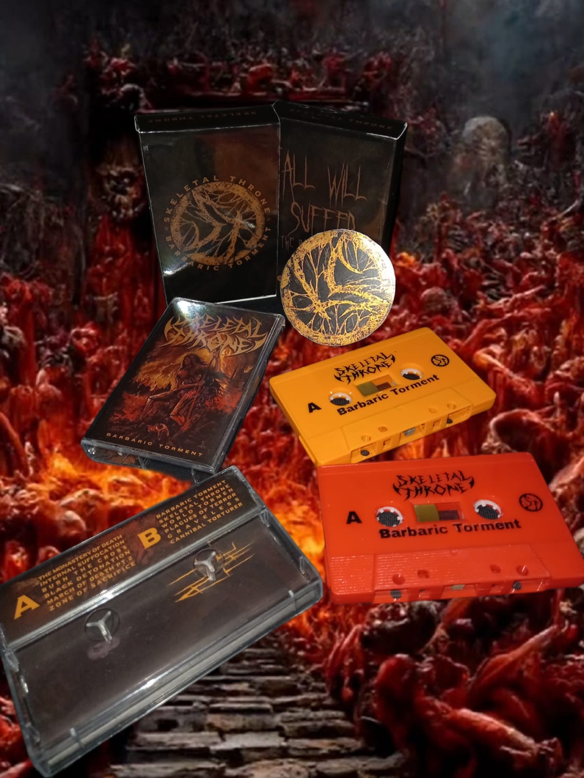 Skeletal Throne - Barbaric Torment - Encyclopaedia Metallum: The Metal ...