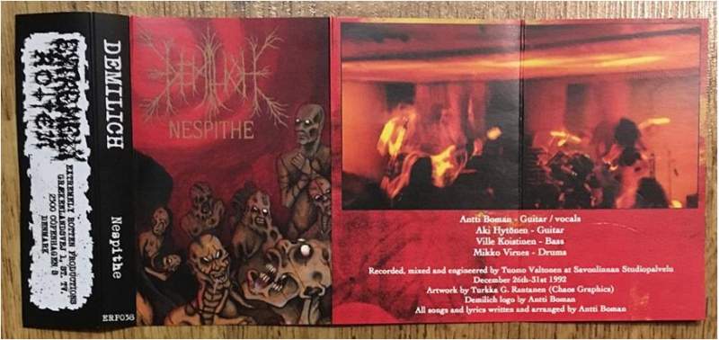 Demilich Nespithe Encyclopaedia Metallum The Metal Archives